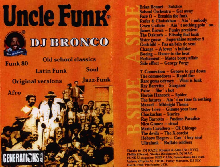 1999 – DJ Bronco – Uncle Funk – ERROR322